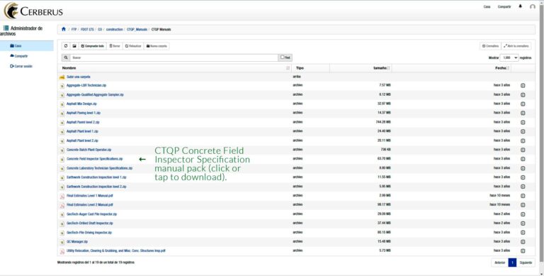 Concrete Field Inspector Specs (Course & Exam) - ENCOBRIDGE